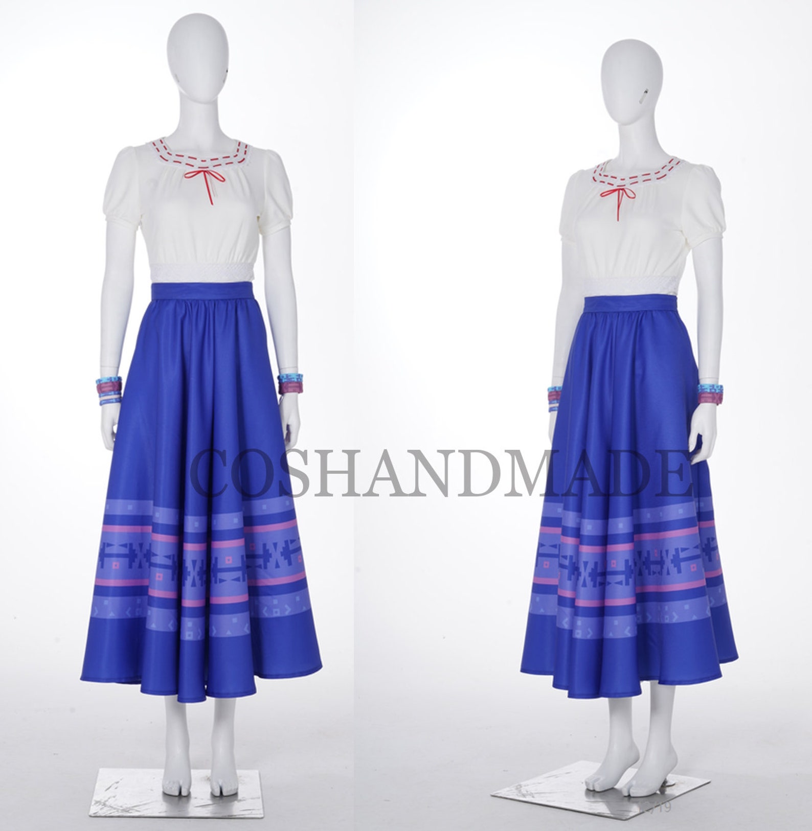 Encanto Cosplay Costume Luisa Madrigal Cosplay Costume - Etsy