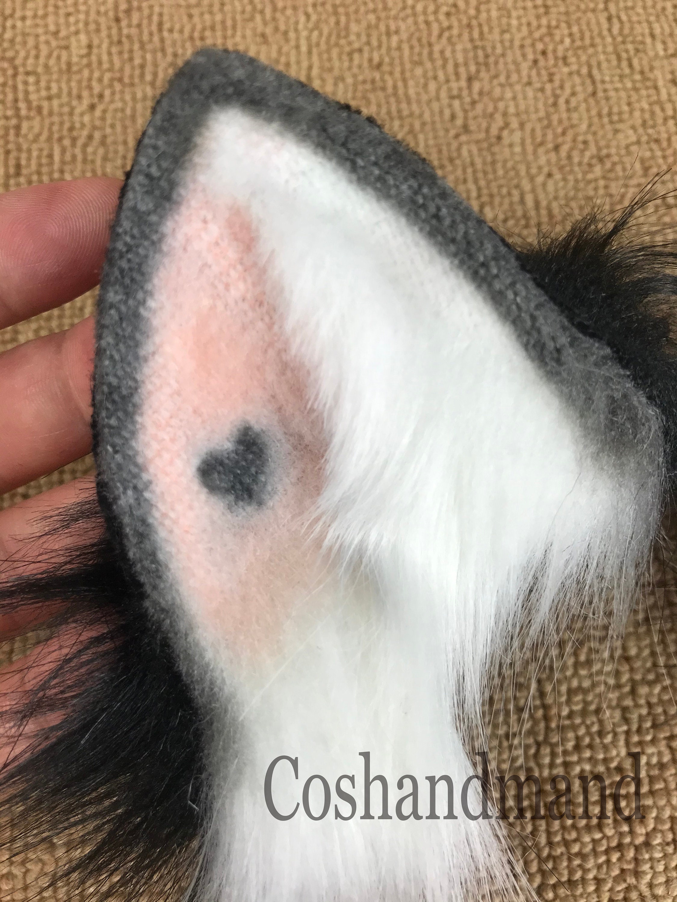Cosplay Ear Black Cat Ear Wolf Anime Beast Ear Cosplay Ear Wolf Ear Fox ...