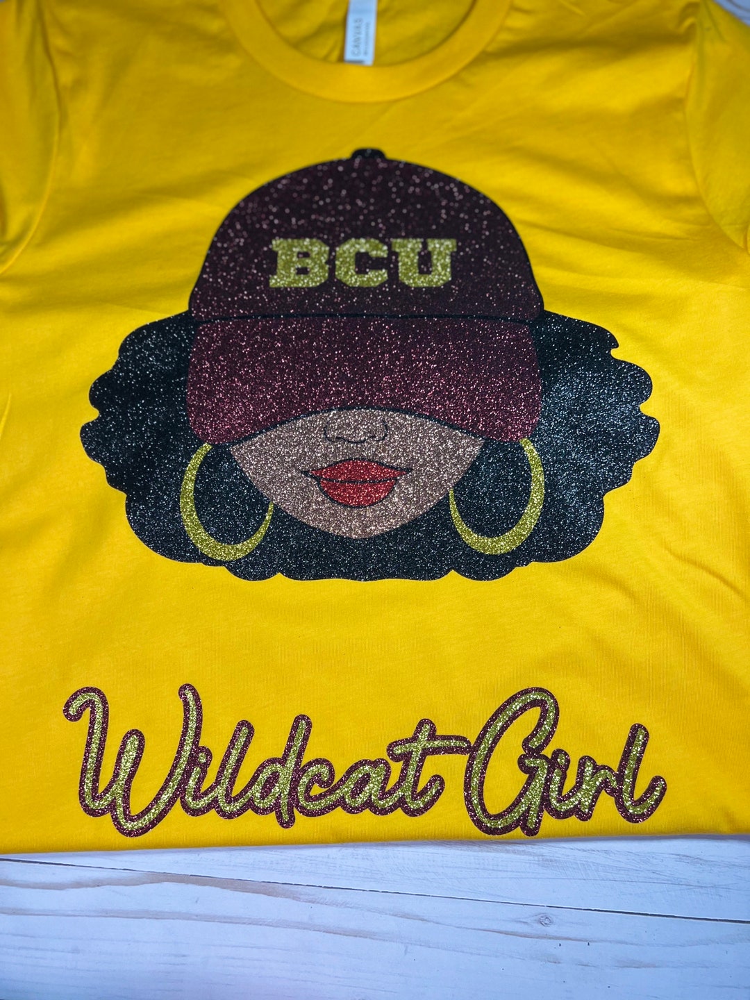 BCU Shirt, Wildcats, Bethune Cookman, HBCU Shirt, Wildcat Girl, BCU - Etsy