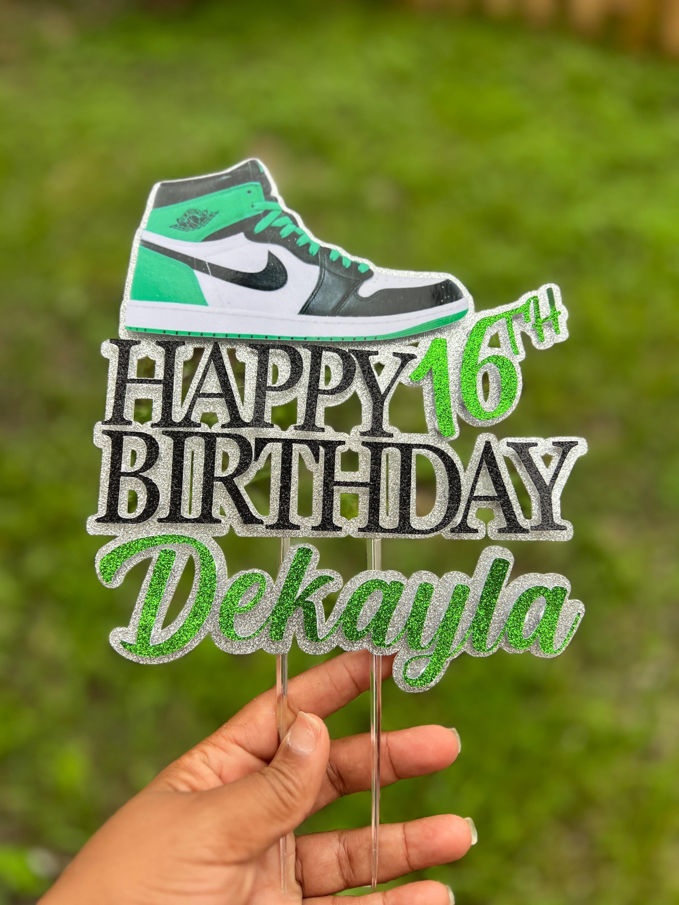 Sneaker Cake Topper, Cake Topper, 3D Cake Topper, Sneaker Ball - Etsy UK