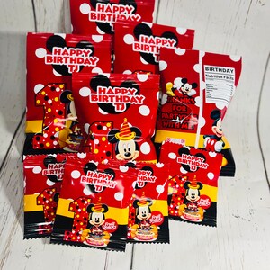Custom Chip Bags, Party Favors, Custom Party Favors, Party Treats ...