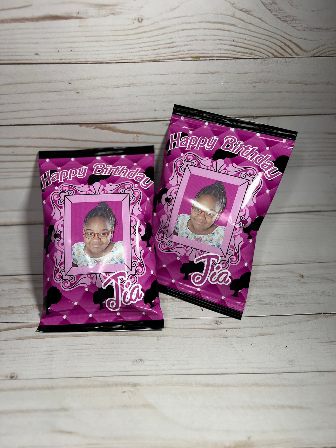 Barbie Chip Bags, Berry Chip Bags, Strawberry Barbie Party Favors ...