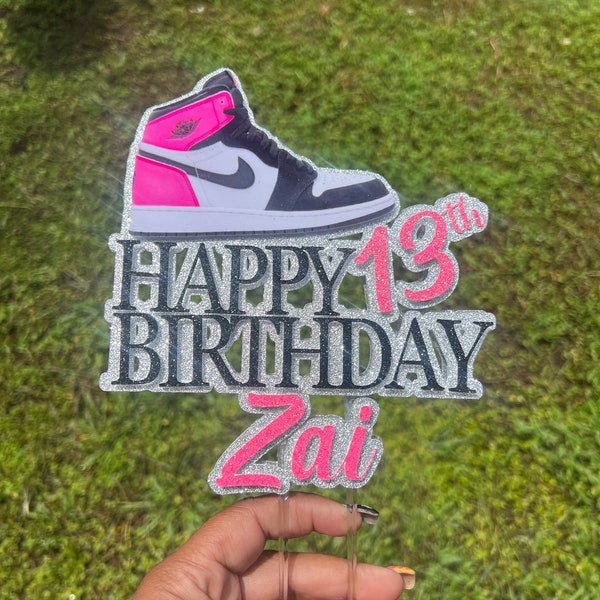Jordan Cake Topper - Etsy