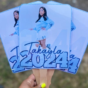 Graduation Fan, Grad Fan, Custom Fan - Etsy
