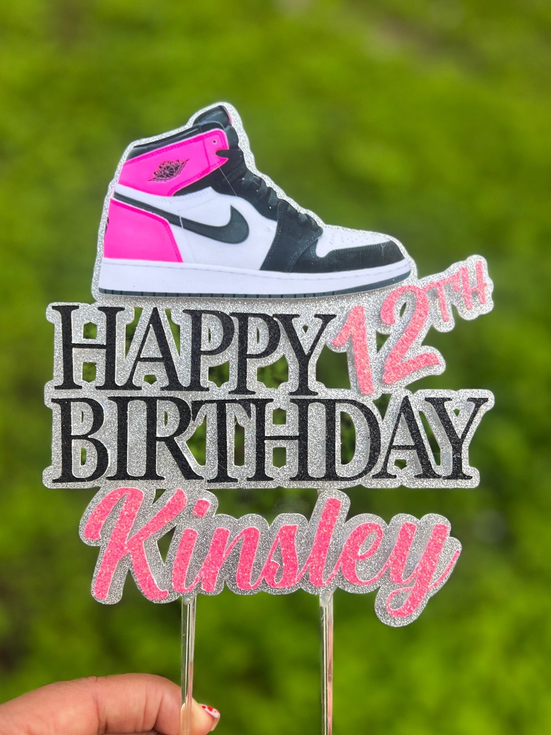 Sneaker Cake Topper, Cake Topper, 3D Cake Topper, Sneaker Ball - Etsy