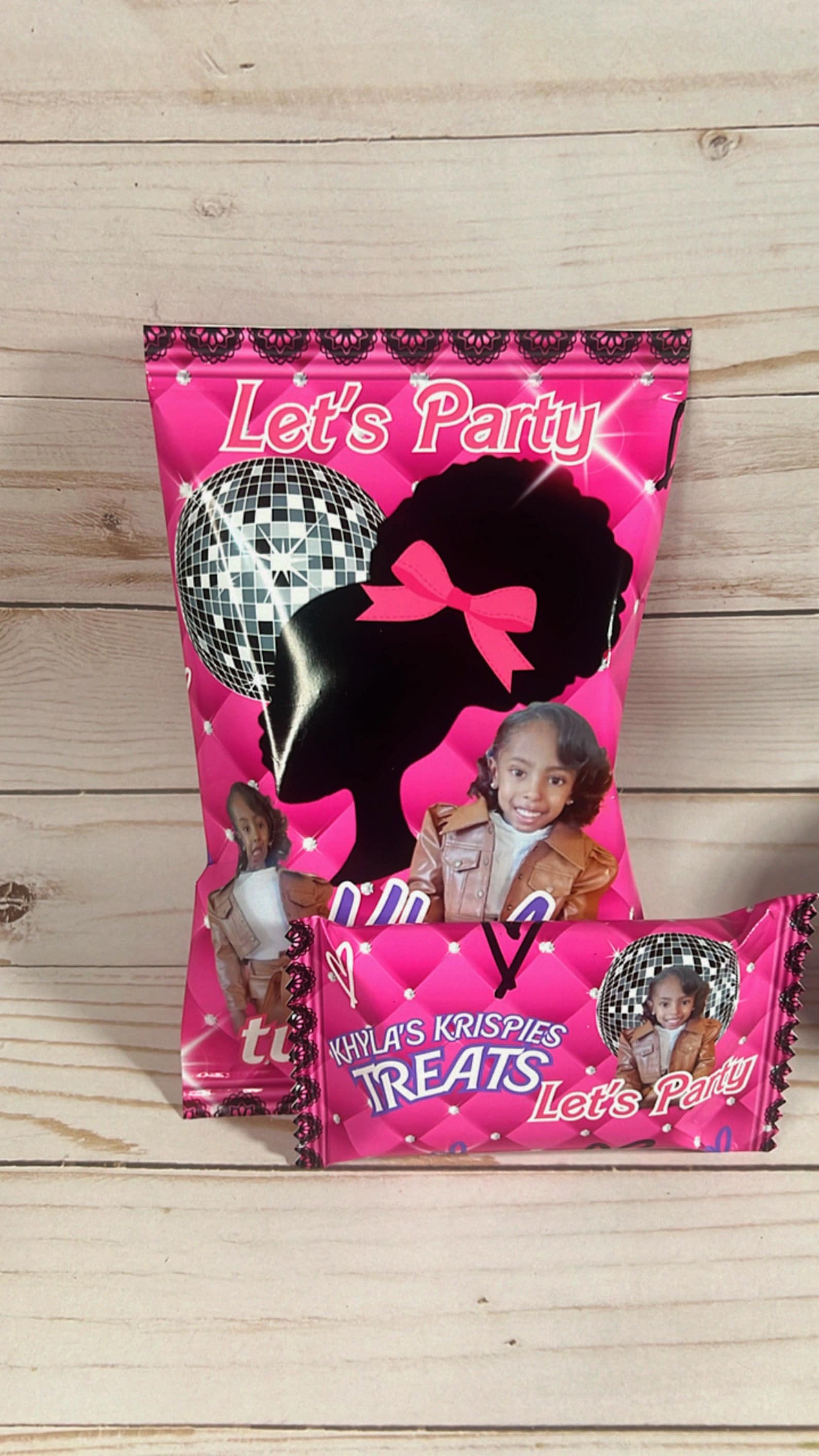 Barbie Chip Bags, Berry Chip Bags, Strawberry Barbie Party Favors ...