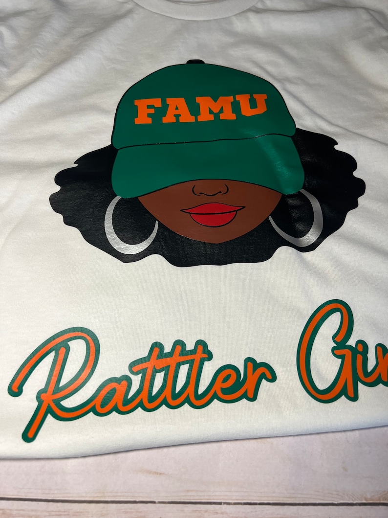FAMU Shirt, Rattlers, Florida A & M, HBCU Shirt, Rattler Girl, FAMU - Etsy