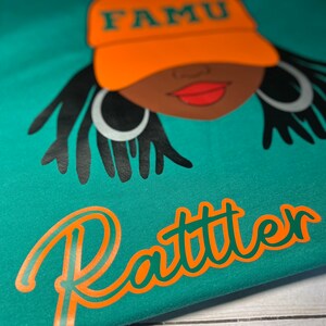 FAMU Shirt, Rattlers, Florida A & M, HBCU Shirt, Rattler Girl, FAMU - Etsy