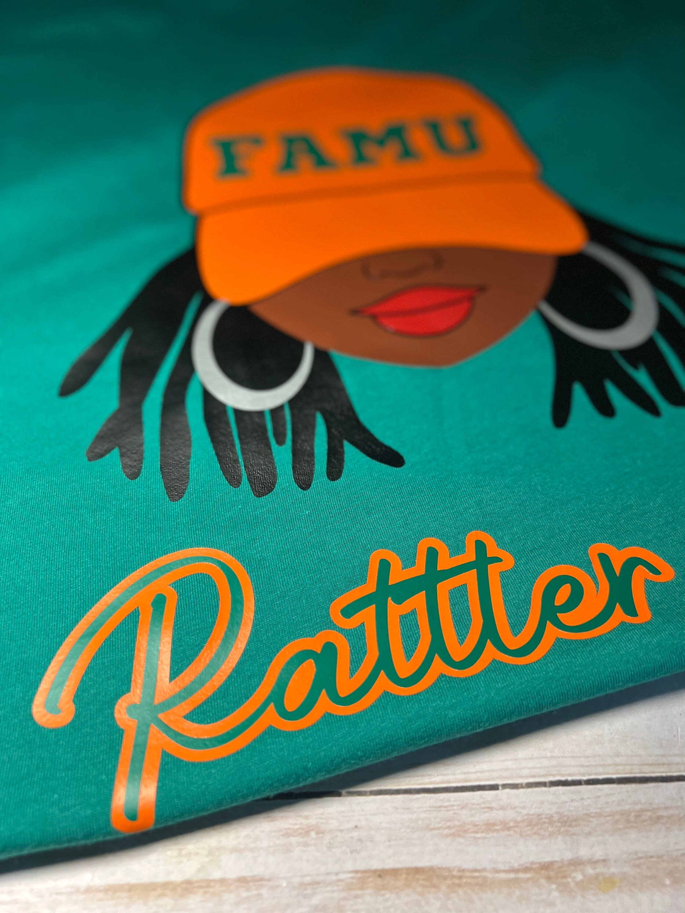 FAMU Shirt, Rattlers, Florida A & M, HBCU Shirt, Rattler Girl, FAMU - Etsy