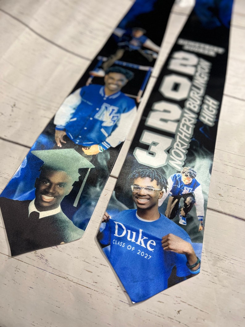 Custom Graduation Stole, Graduation, Stole, Commencement, Class of 2025 ...