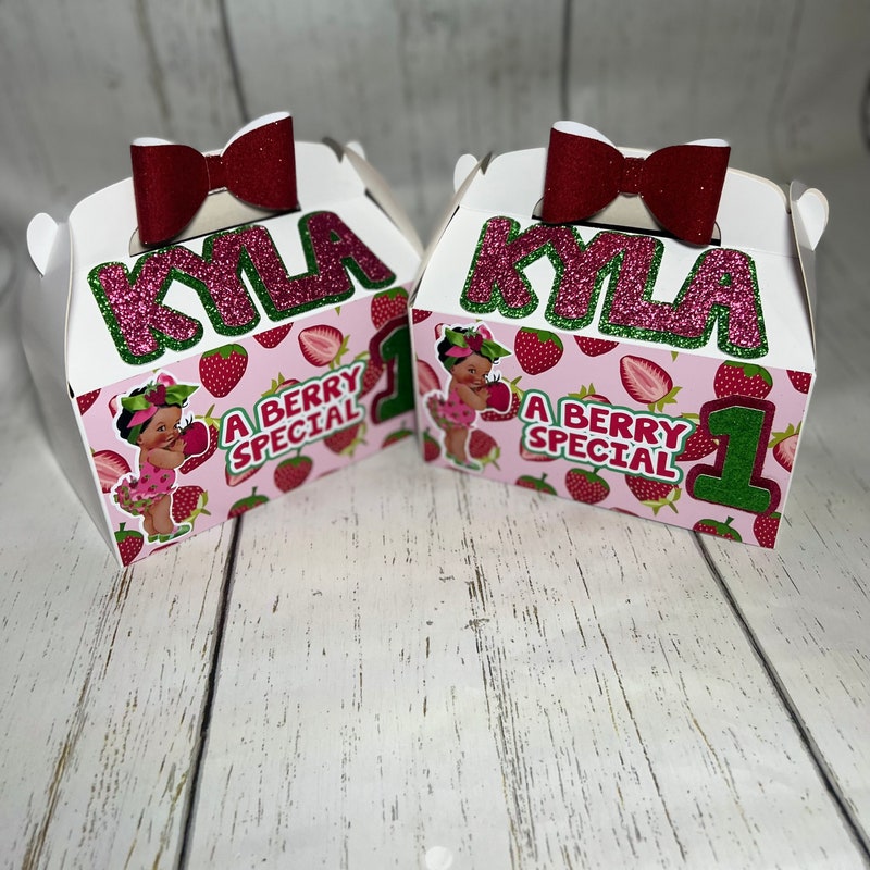 Strawberry Boxes - Etsy