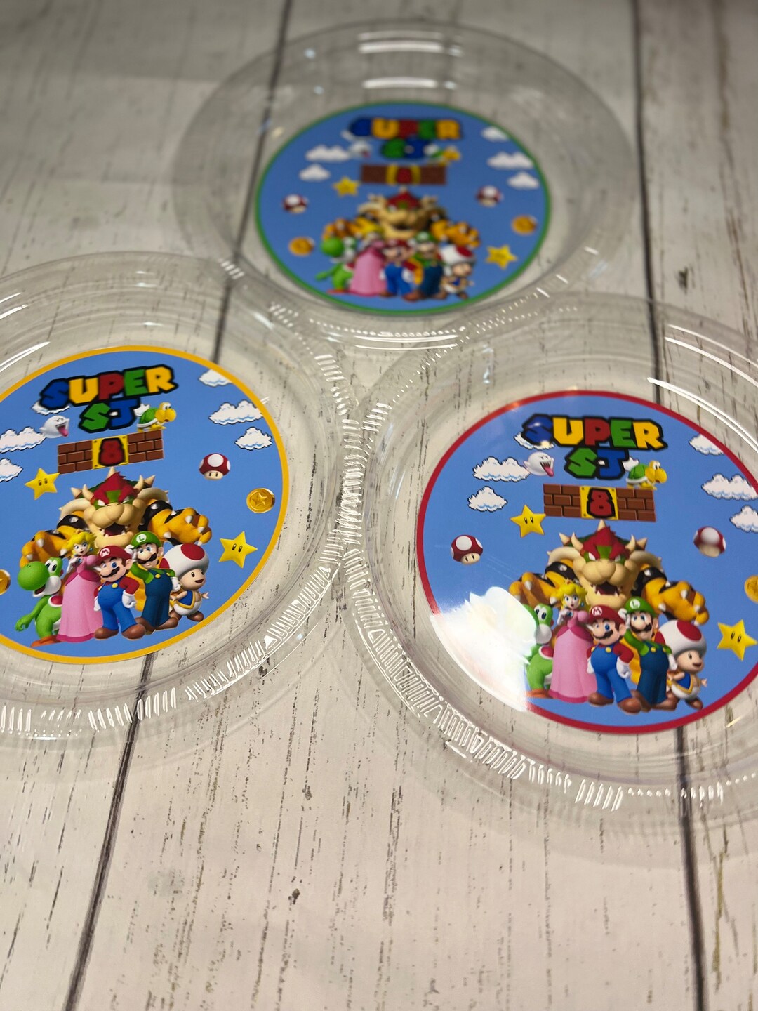 Super Mario Plates - Etsy