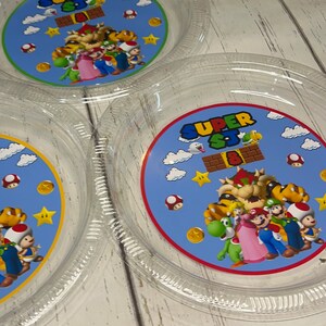 Super Mario Plates - Etsy