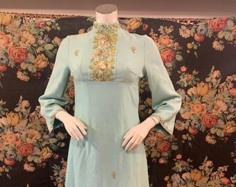 Turquoise Work Dress - Etsy