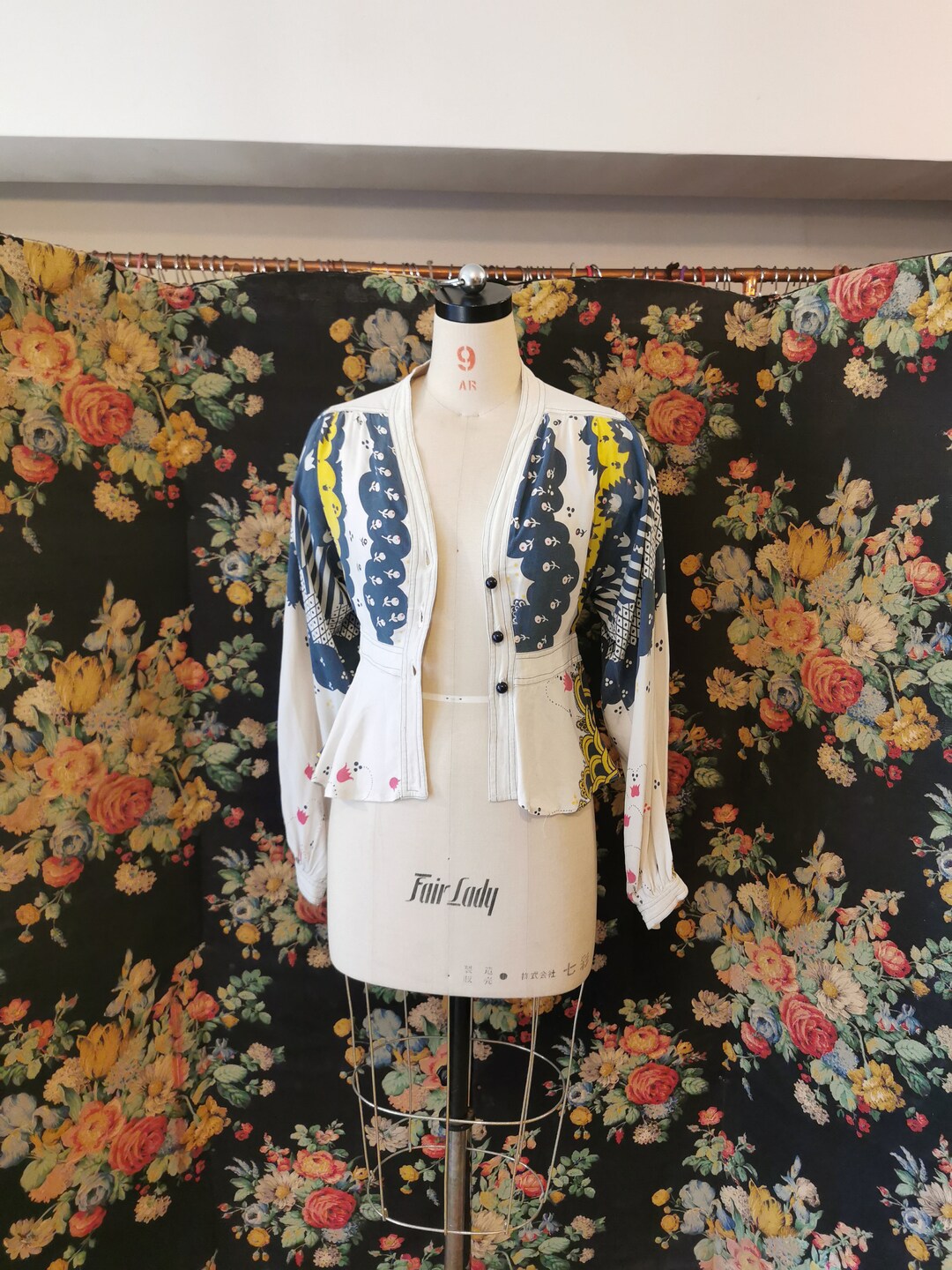 1970s Ceilia Birtwell Print Blouse by Ossie Clark - Etsy