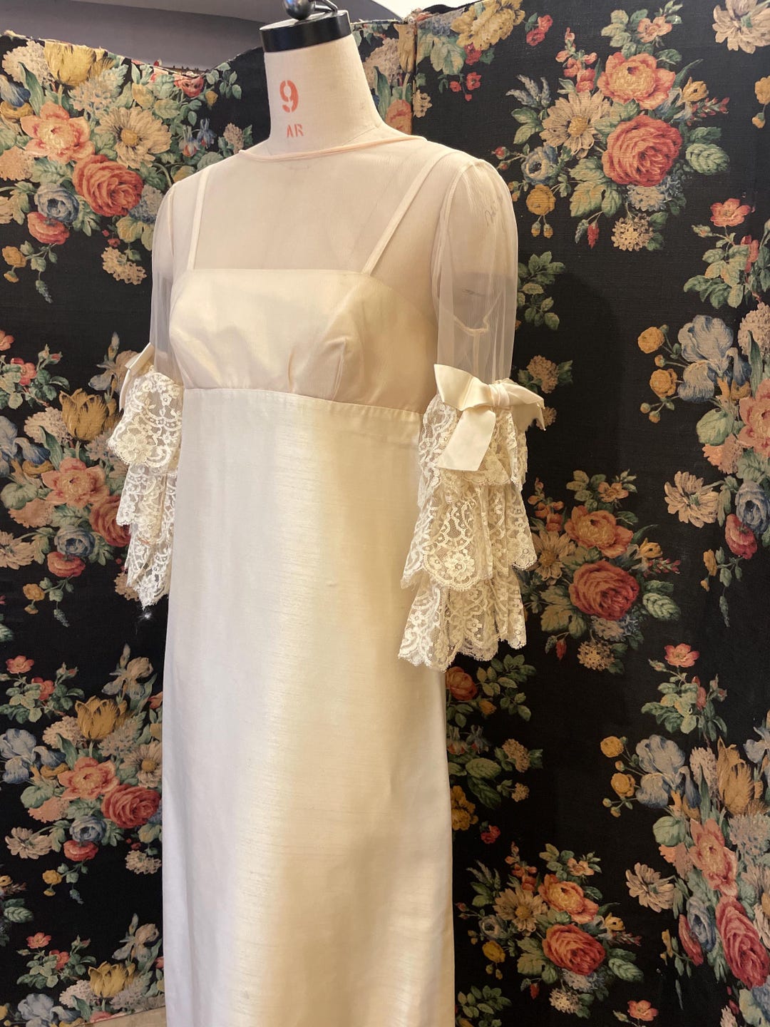 Jean Varon Designer Vintage Wedding Dress Bridal - Etsy