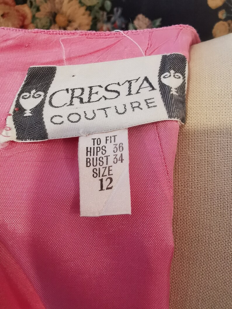 Cresta Couture Pink Linen Set - Etsy