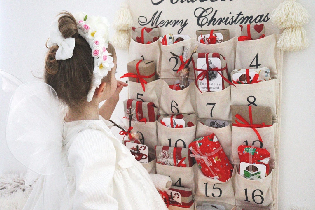 Advent Calendar Large Wall Calendar Personalized Advent Calendar 2024 ...