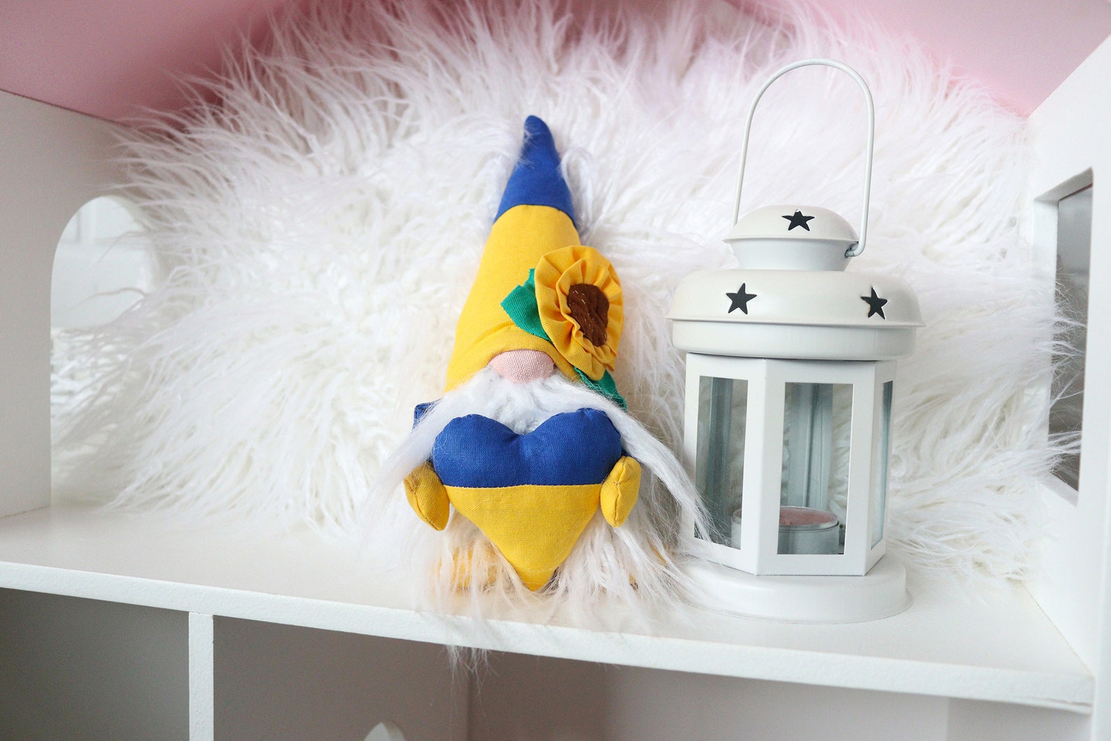 Ukraine Gnome Ukrainian Sunflower Gnome Blue Yellow Gnome - Etsy