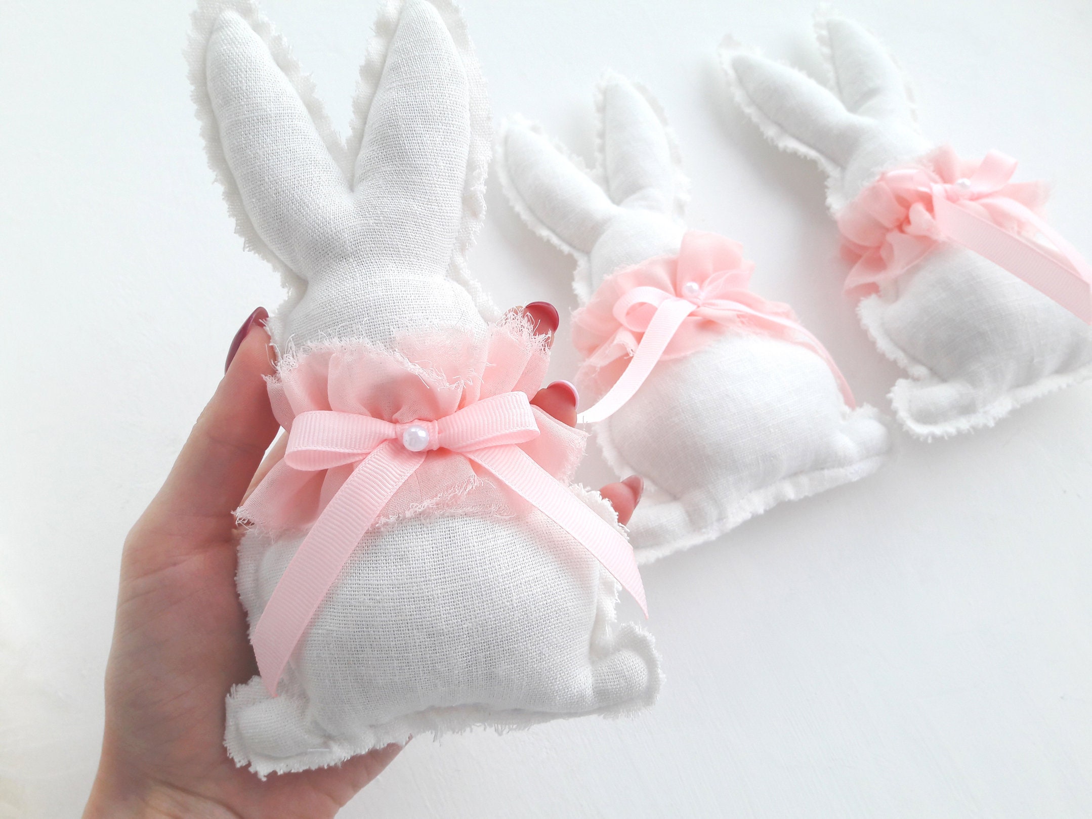 Easter Decorations Bunny Rabbit Easter Farmhouse Fabric - Etsy