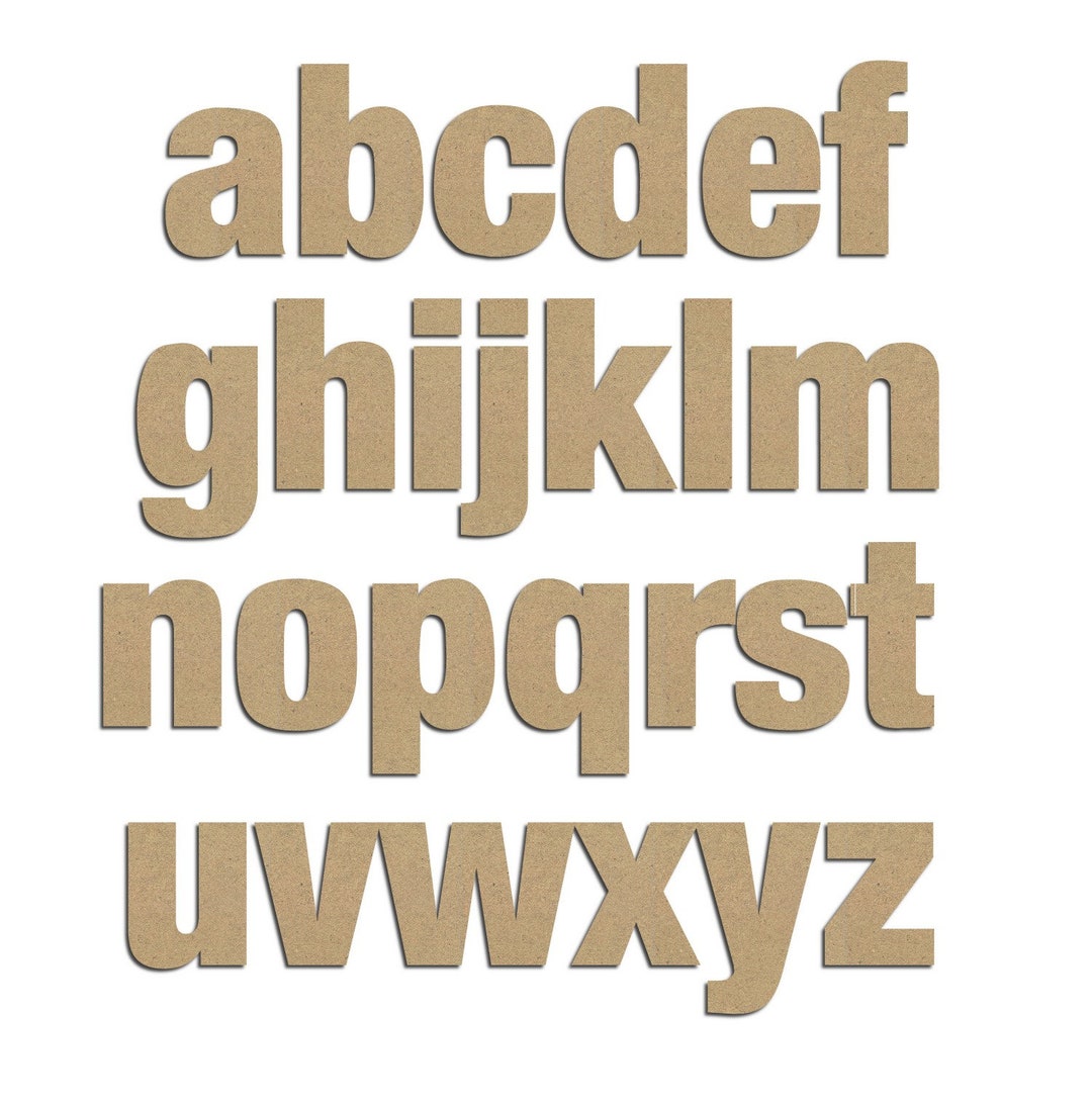 Wooden Letter to Paint Script for Decoration, First Name, Word - Etsy