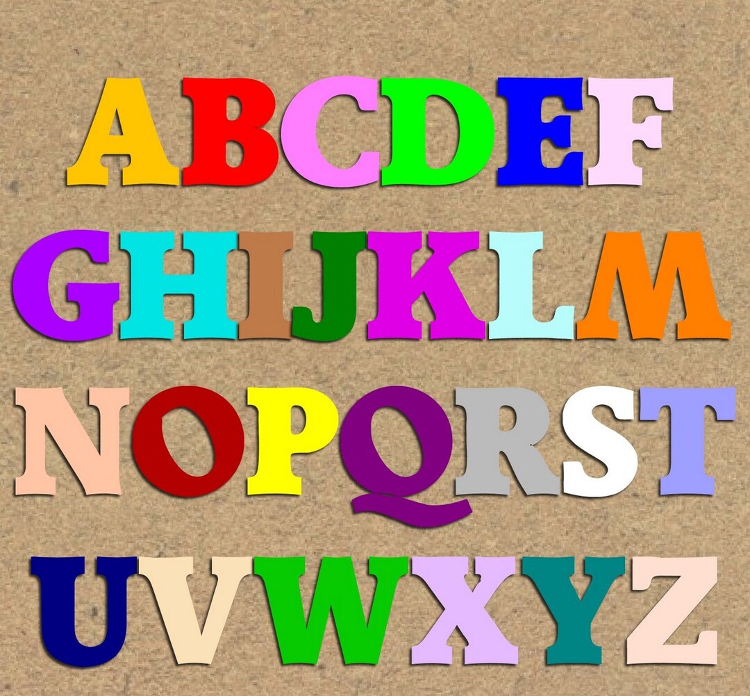 "relax" Painted Wooden Letter - Etsy