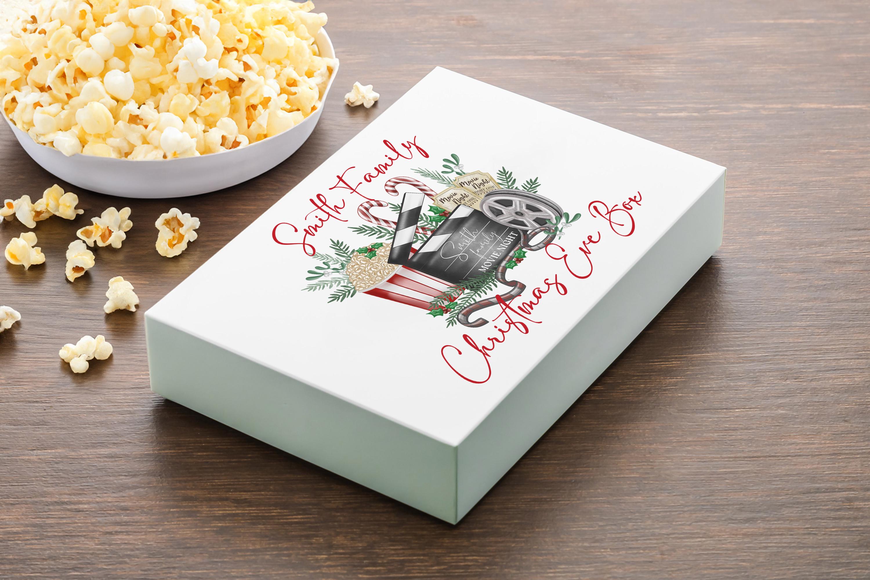 Christmas Movie Night - Digital PNG Download - Etsy