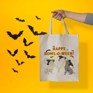 Happy Howl-o-ween - Digital PNG Download - Etsy