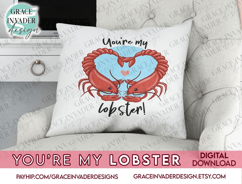 You're My Lobster - Digital Download - Etsy