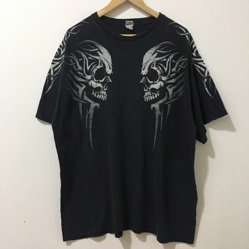 Vintage X Skull Design X Delta Tag - Etsy