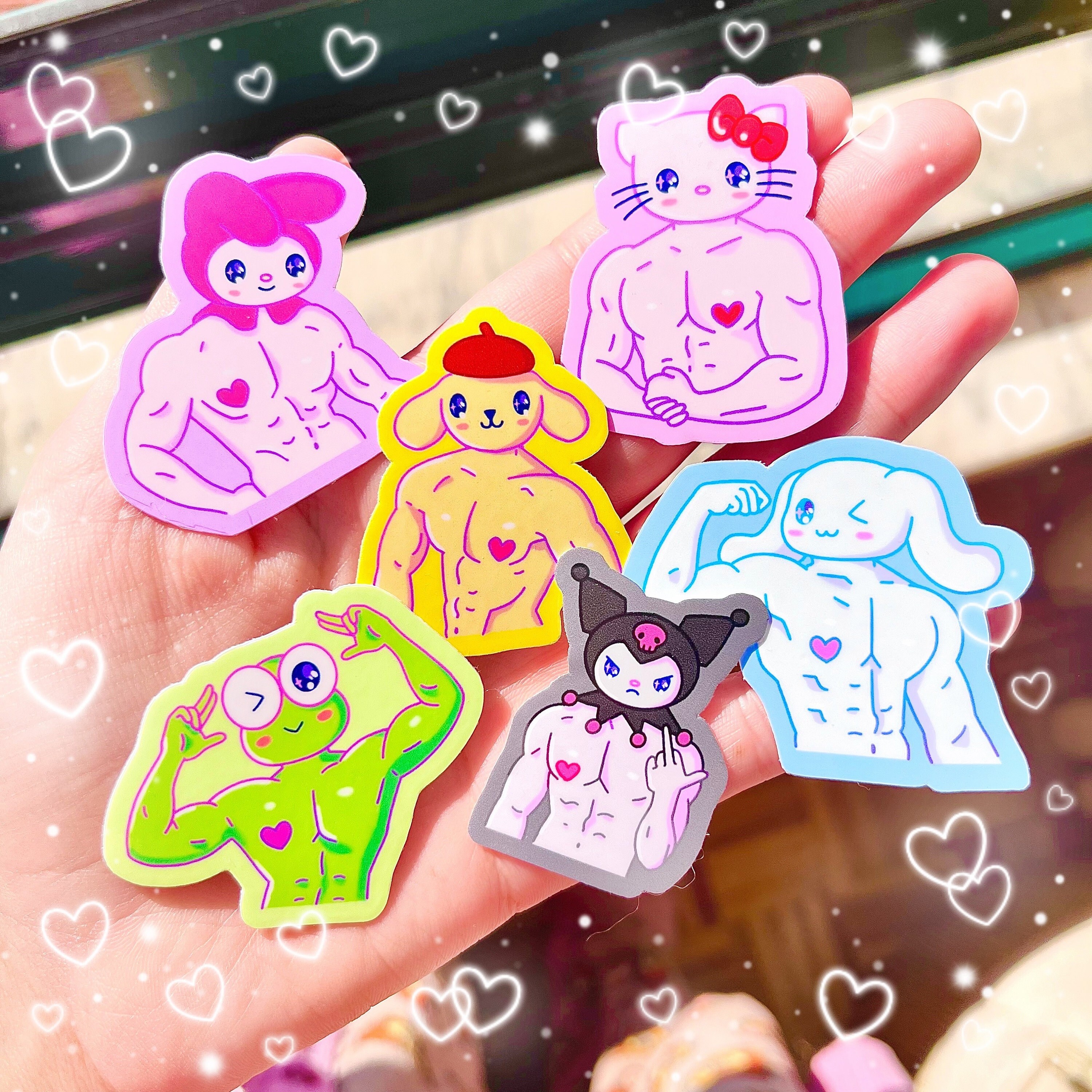 BUFF Sanrio Mini Stickers - Etsy UK