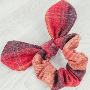 Scrunchie Sewing Pattern, Scrunchie With Bow Sewing PDF Pattern Scarf ...