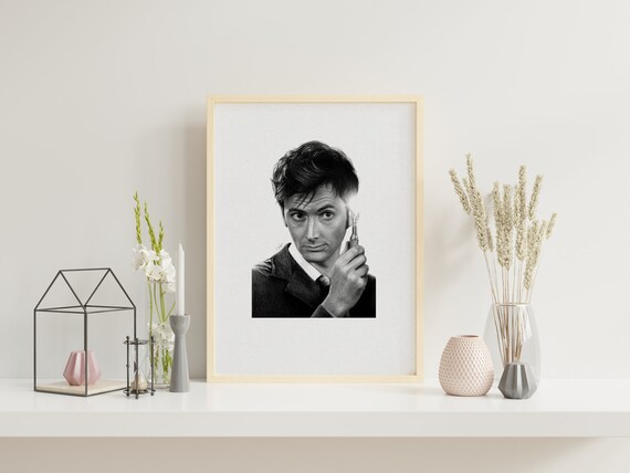 DOCTOR WHO: 10 Signed Drawing Print A3 - Etsy