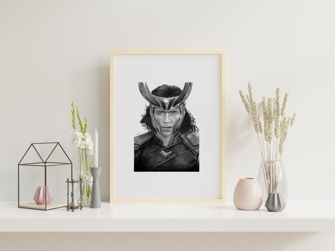 LOKI - Signed Drawing Print A3/A4 - Etsy