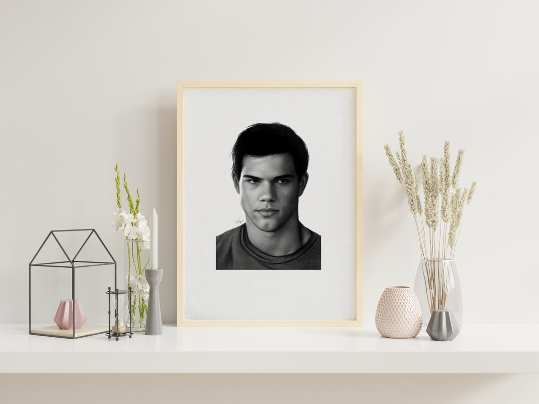 TWILIGHT: JACOB BLACK Signed Drawing Print A3 - Etsy