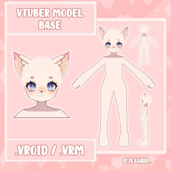 Vtuber Model Base - Etsy