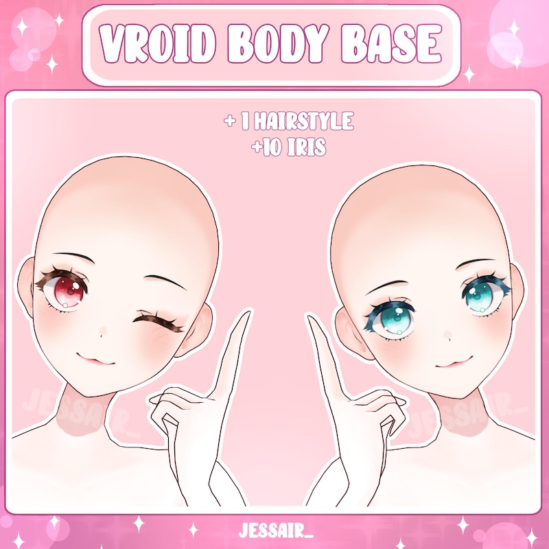 Vtuber Model Body Base - Etsy