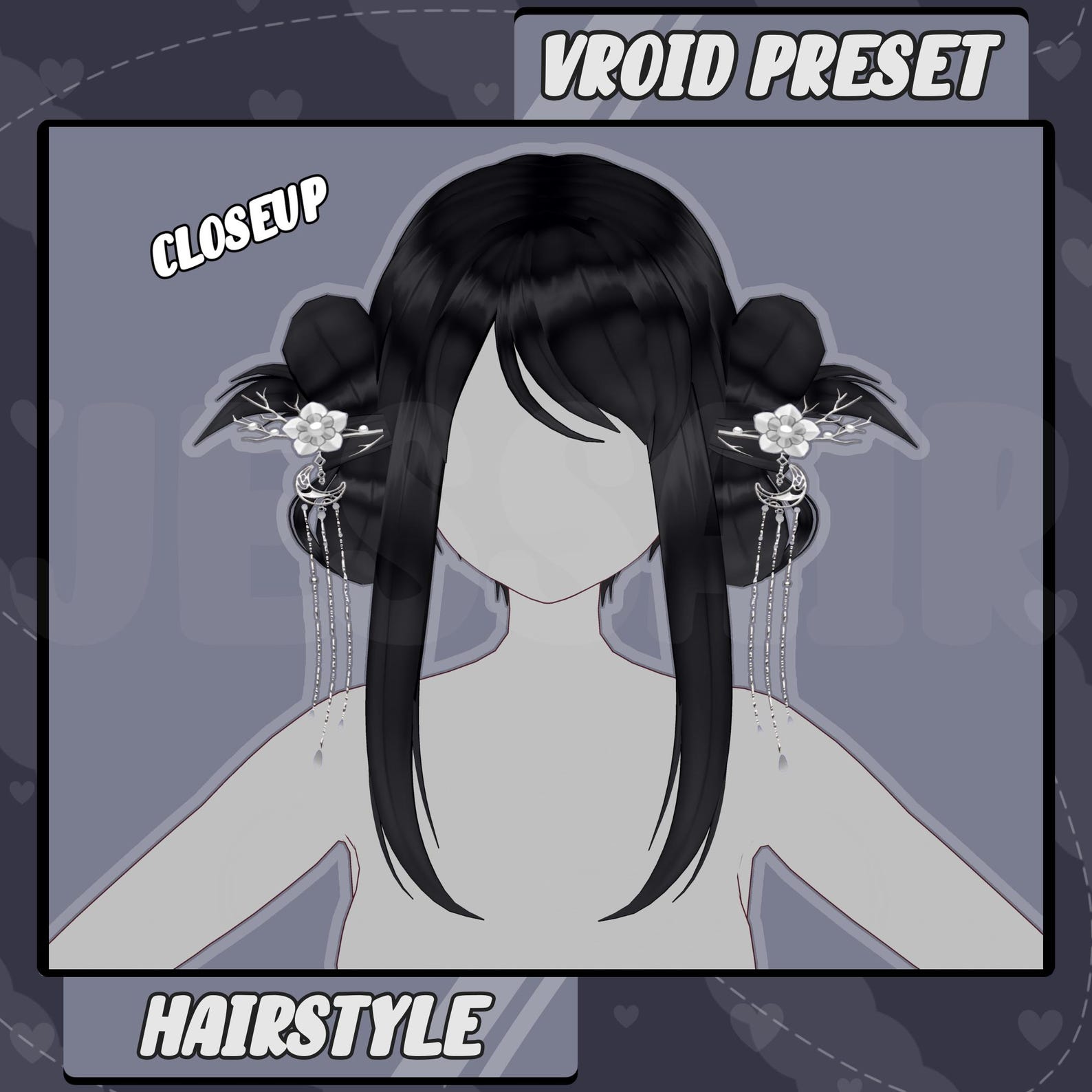 VROID HAIRSTYLE- Short Elegant Hairstyle With PHYSICS | Vtuber Model ...