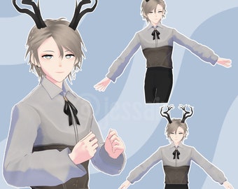 Vrchat Avatar Male - Etsy