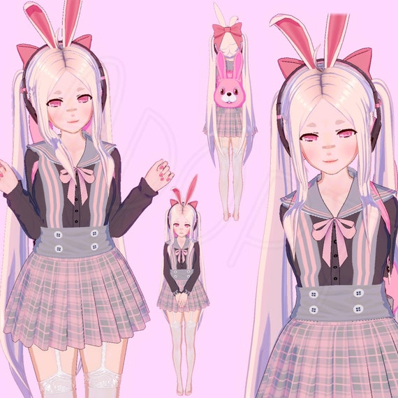 CUSTOM Vtuber Designs 3D Designs Read The Description Etsy