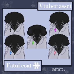 VTUBER ASSET 2D/3D Fatui Coats | Tartaglia, Childe, Fatui Harbingers ...