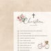 Floral Christian Checklist | Instant Download | Printable | Planner ...