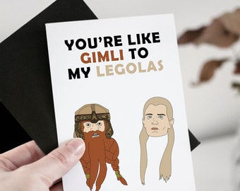 Legolas Birthday Card - Etsy UK
