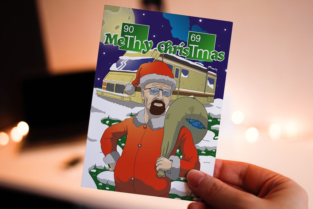 Breaking Bad Christmas Card - Etsy
