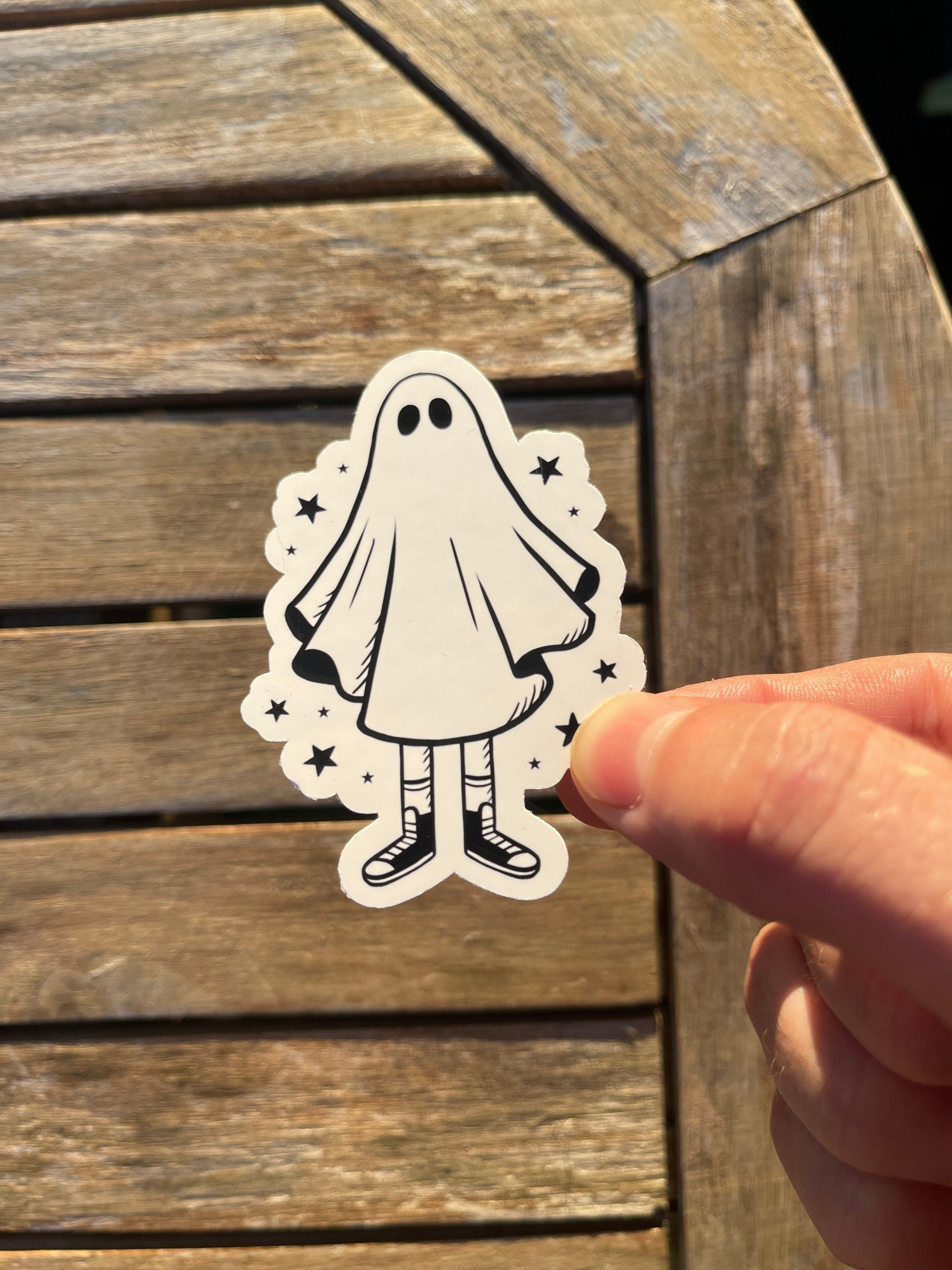 Human Cute Ghost Sticker Human Ghost Boy Sticker - Etsy UK