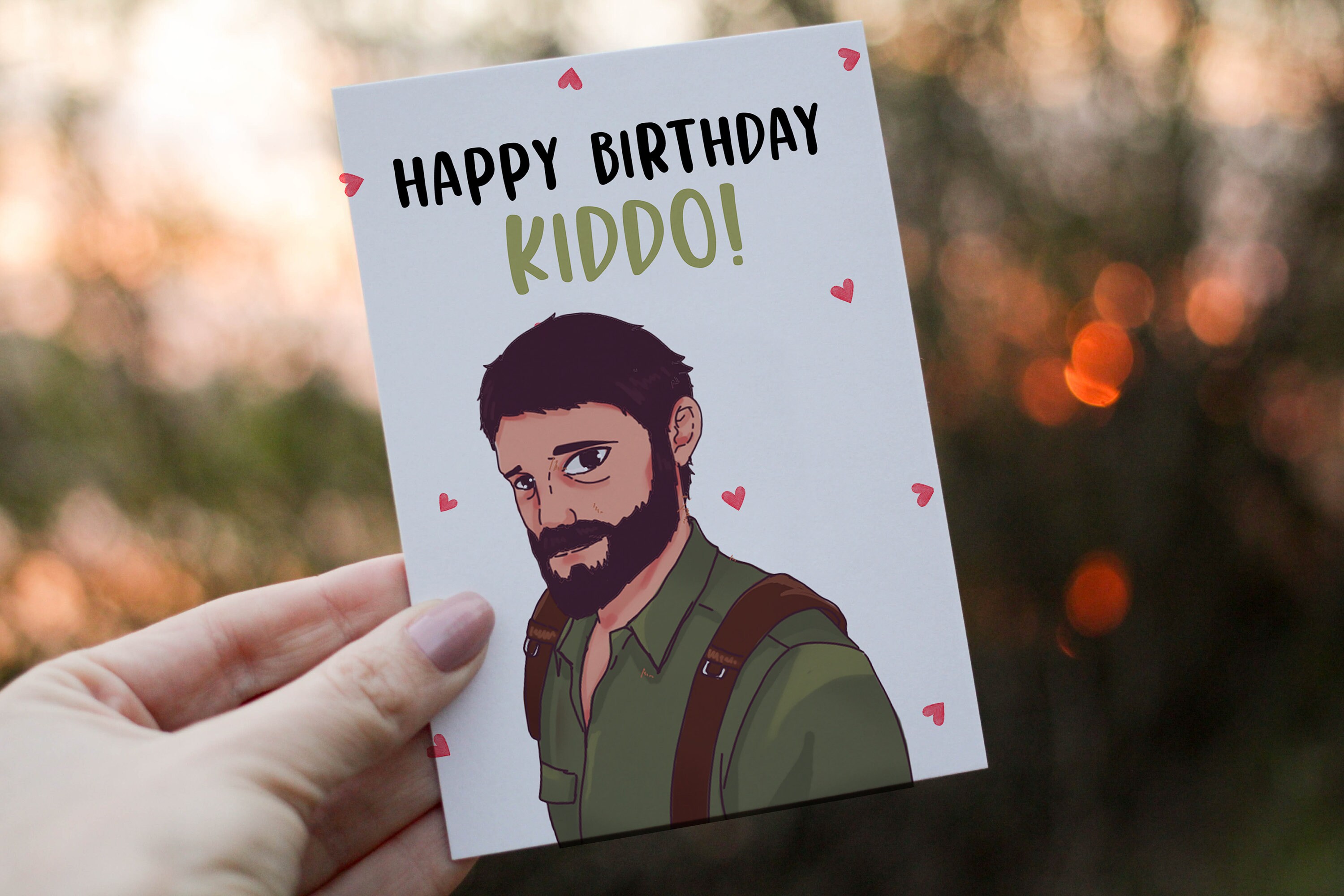 The Last of Us Joel Birthday Kiddo Card - Etsy UK