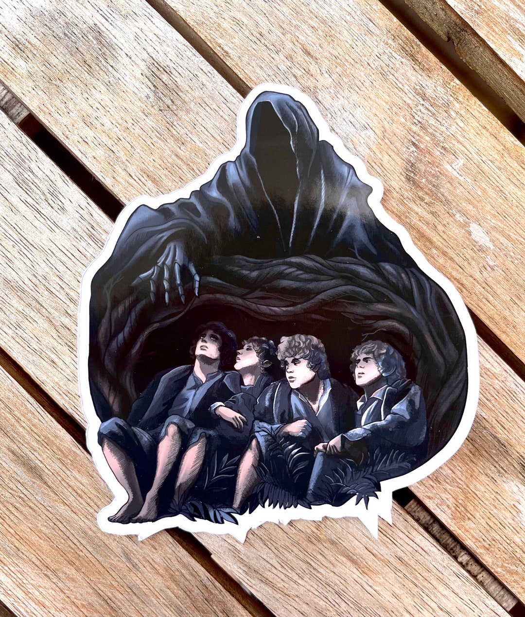 LOTR Sticker LOTR Ringwraith Sticker - Etsy