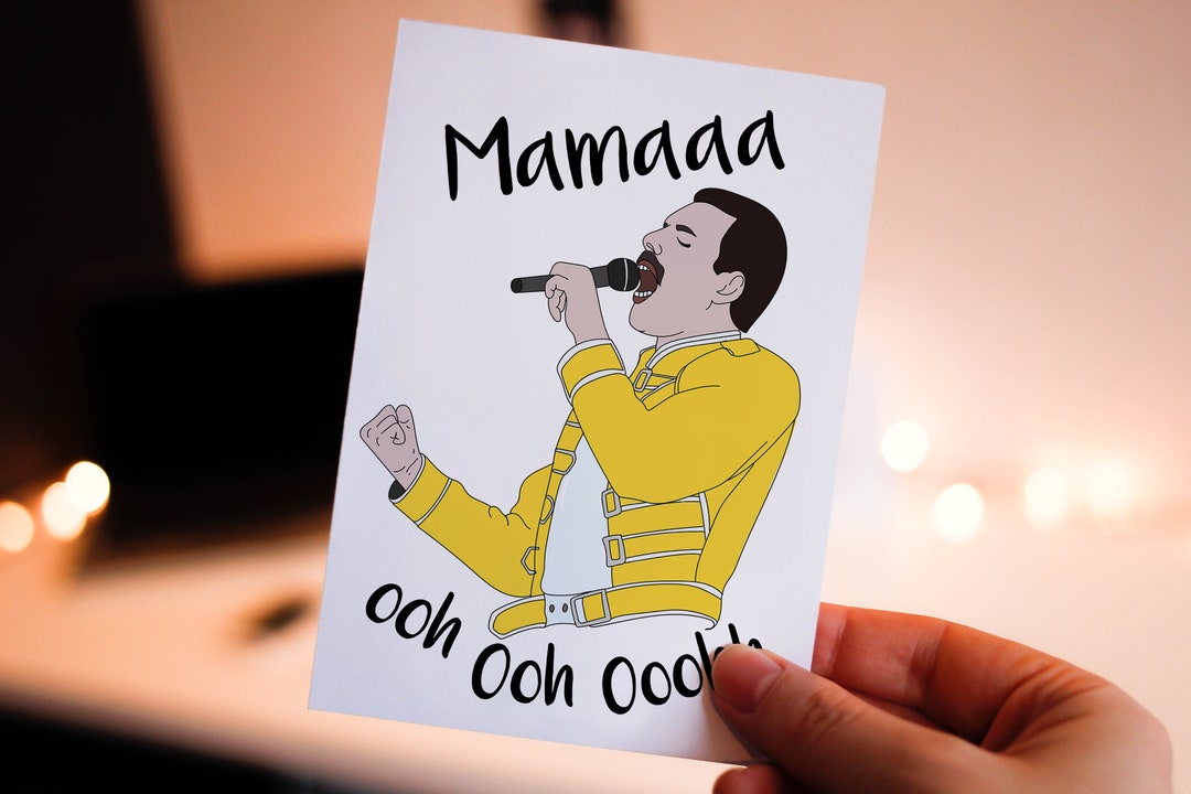 Mother's Day & Birthday Card Mamaa Ooh Ooh Ooooh Funny Mother's Day ...