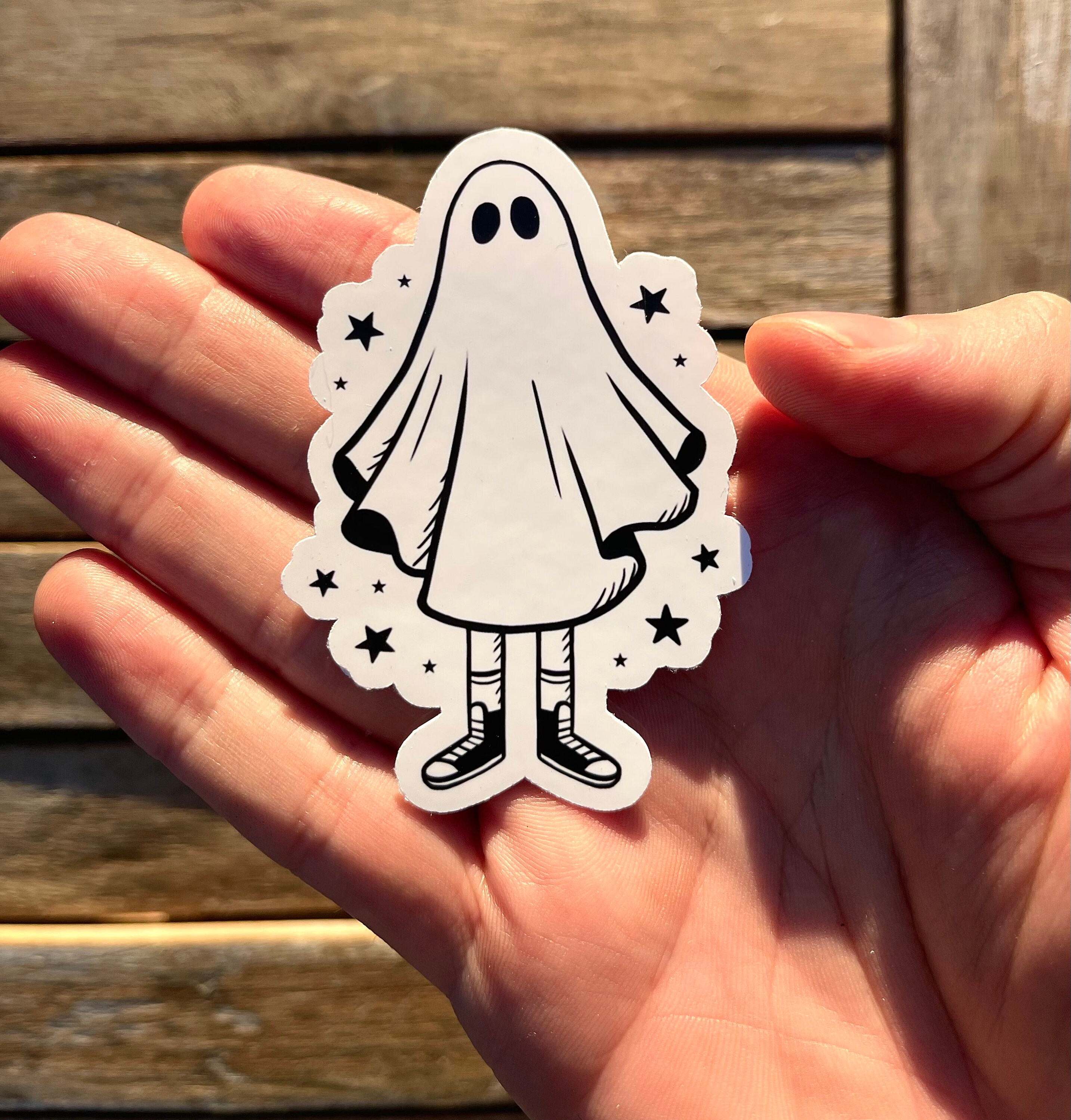 Human Cute Ghost Sticker Human Ghost Boy Sticker - Etsy UK