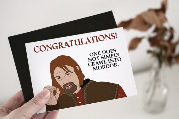 Boromir One Does Not Simply Blank